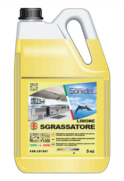 SANIDET PROFESSIONAL | SGRASSATORE CHANTAL LIMONE - 5 KG